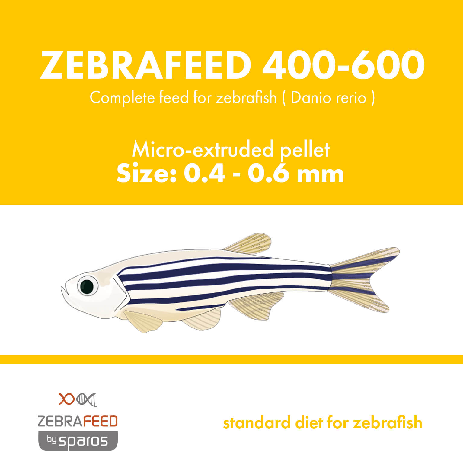Zebrafeed 400 – 600 – Sparos online shop